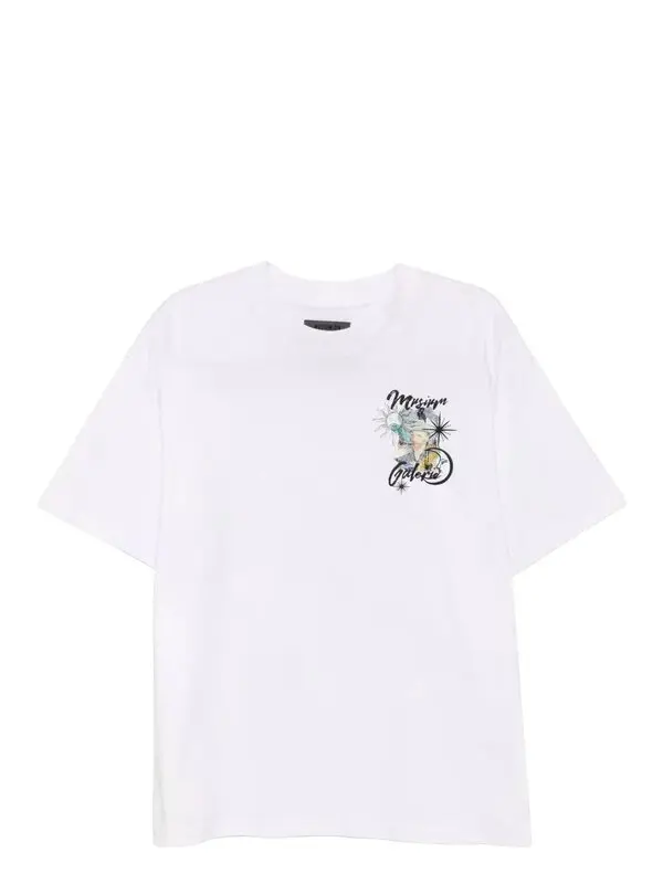 MUSIUM DIV. Van Gogh Print T-shirt - White