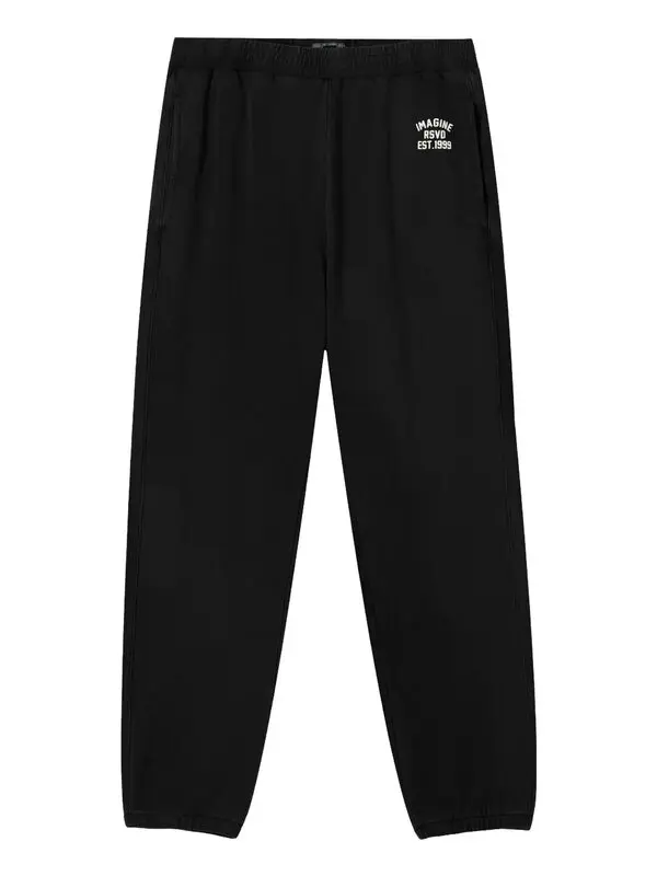 Izzue Elasticated-cuff Track Pants - Black