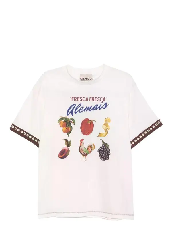 ALEMAIS Mercado T-shirt - White