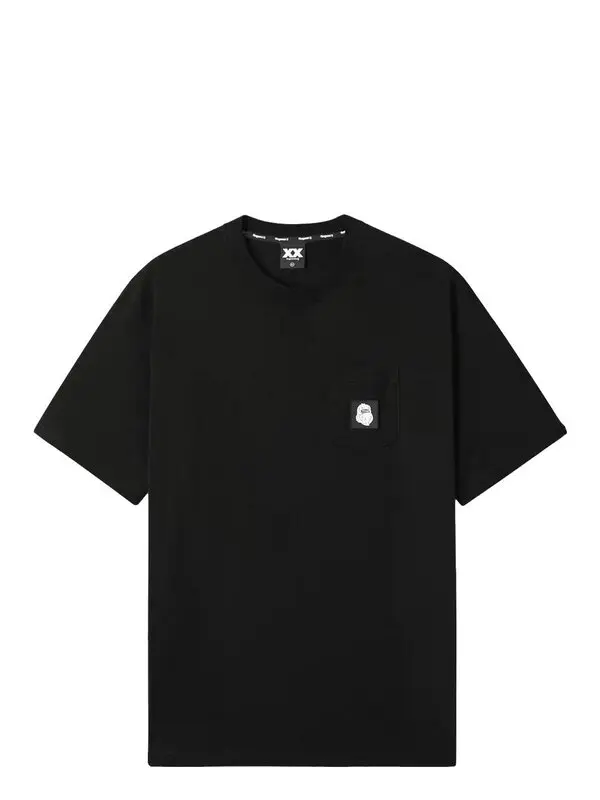 FINGERCROXX Pocket-graphic T-shirt - Black