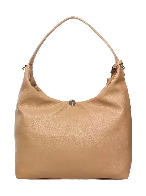 V°73 Keira Curved-handle Shoulder Bag - Neutrals