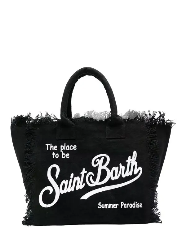 MC2 SAINT BARTH Vanity Tote Bag - Black