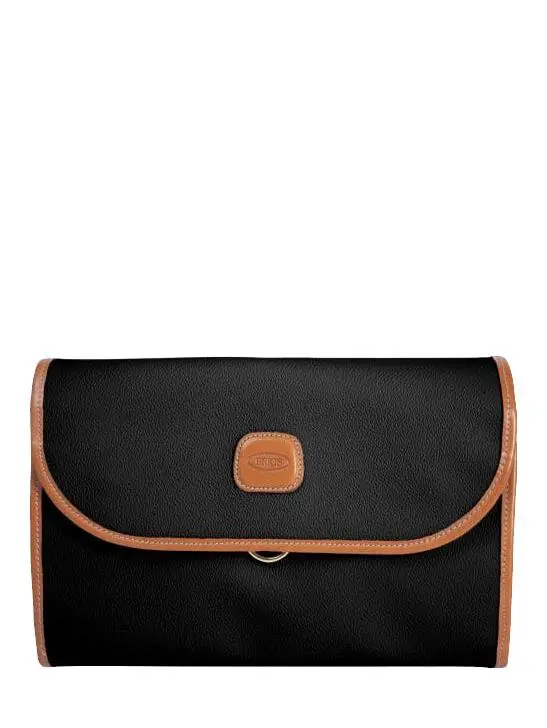 Bric'S Firenze Tri-fold Traveler Toiletry Bag - Black