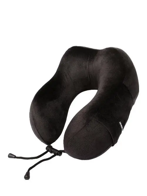 MEMBERS ONLY Memory Foam Travel Neck Pillow - Black