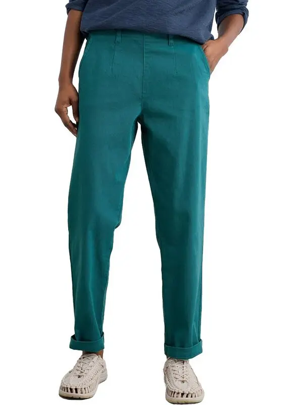 SEASALT CORNWALL Tapered Leg Pants - Kingfisher
