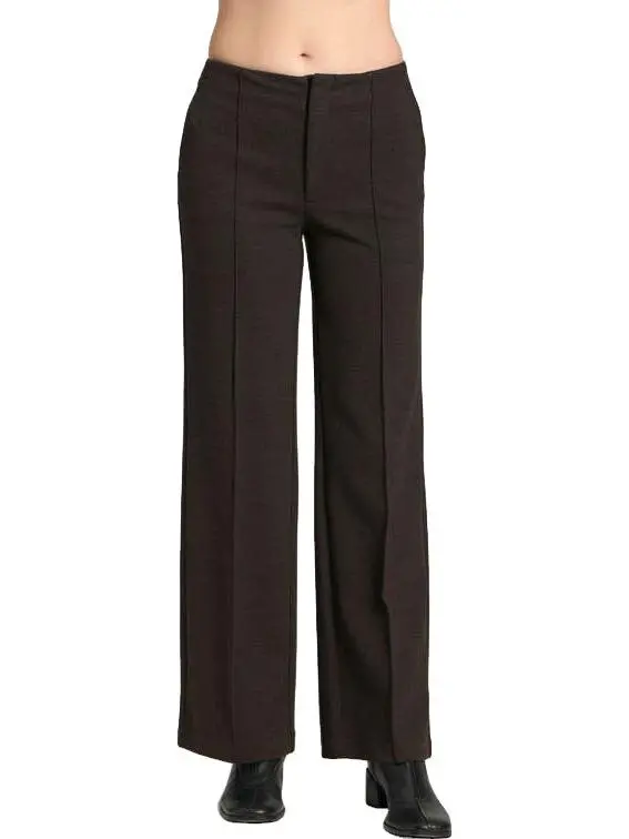 APNY Pintuck Pleat Trousers - Brown