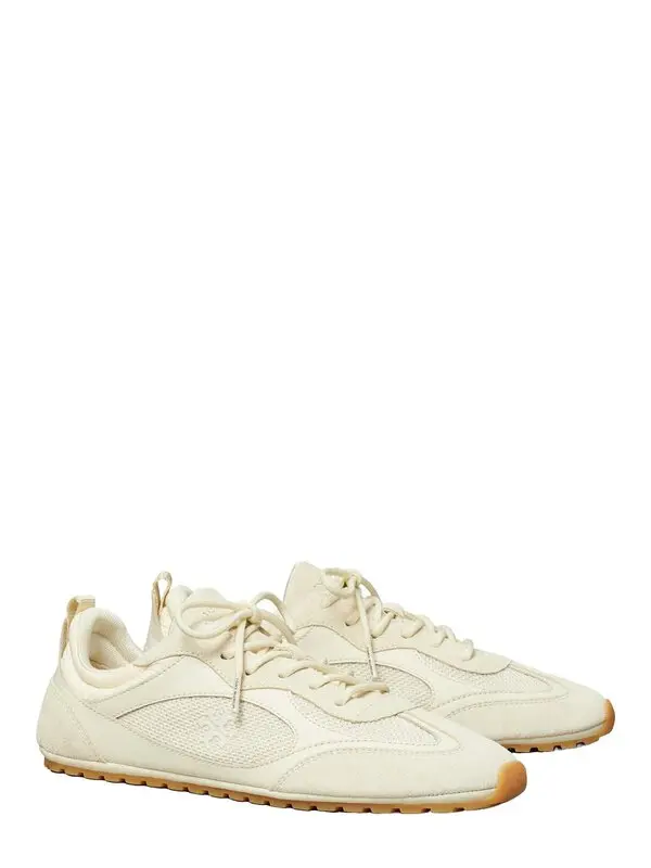 Tory Burch Field Sneaker - Light Cream