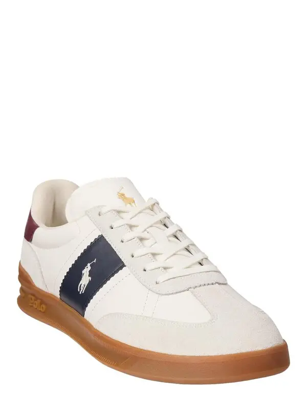 Polo Ralph Lauren Heritage Aera Sneakers - Bianco/navy/wine