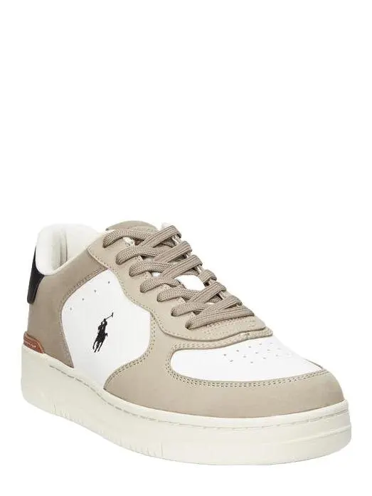 Polo Ralph Lauren Masters Court Leather Sneaker - White/milkshake