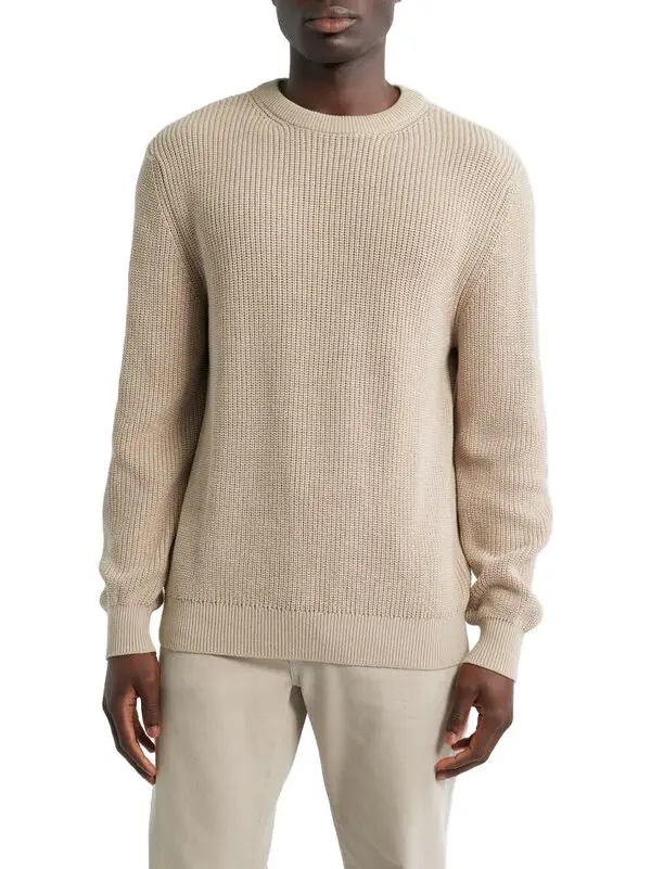 ALEX CRANE Bay Organic Cotton Sweater - Bone