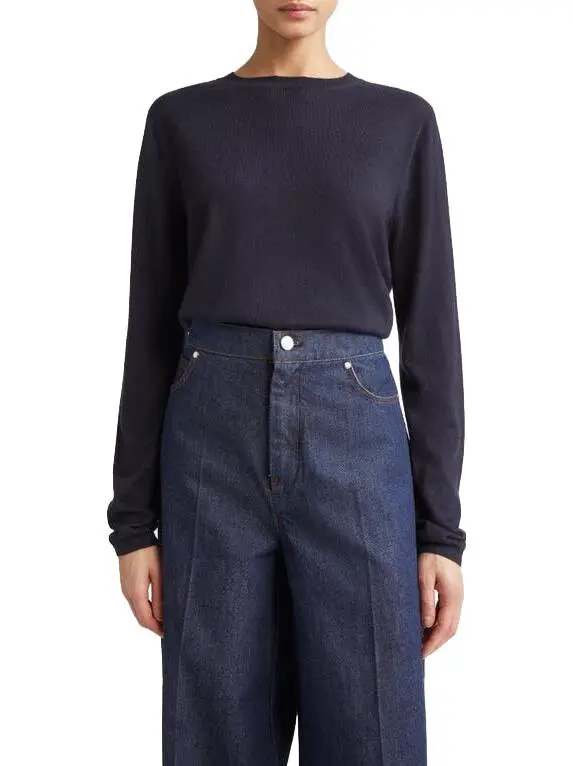 Max Mara Marcia Cashmere Crewneck Sweater - Ultramarine