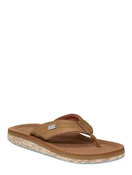 Sanuk Tiderush Flip Flop - Tan