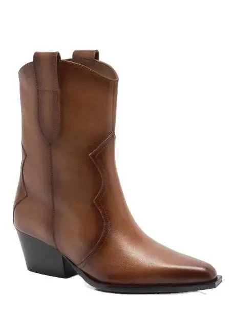 Free People Cat Nap Western Boot - Saddle Leather