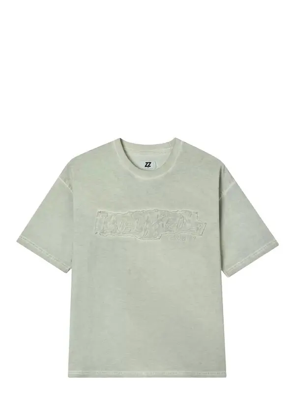 Izzue Embossed-logo T-shirt - Green