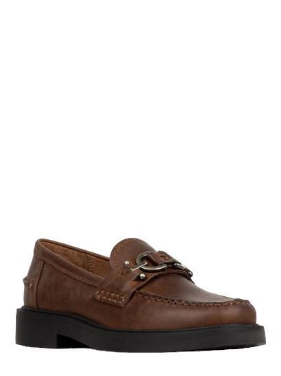 DONALD PLINER Galilee Bit Loafer - Brown