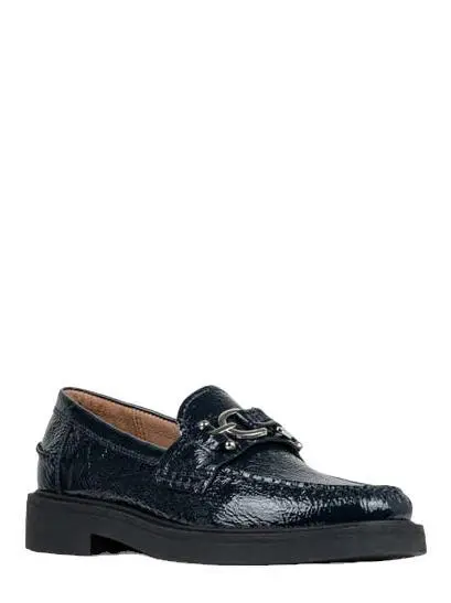 DONALD PLINER Galilee Bit Loafer - Navy