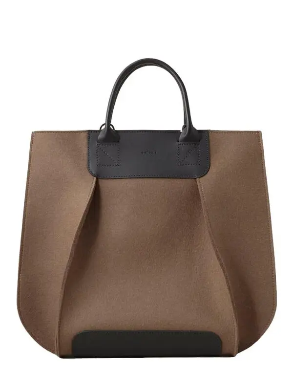 GRAF LANTZ Frankie Merino Wool Tote - Cumin