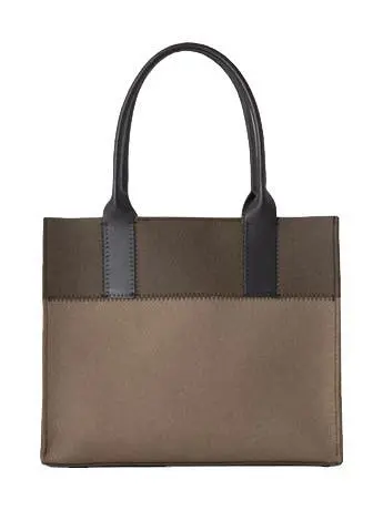GRAF LANTZ Jaunt Merino Wool Midi Tote - Cumin  & Tobacco