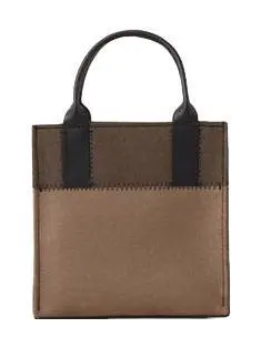 GRAF LANTZ Jaunt Mini Merino Wool Tote - Cumin & Tobacco