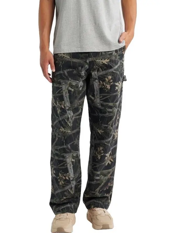 PACSUN Briggs Camo Baggy Jeans - Camouflage