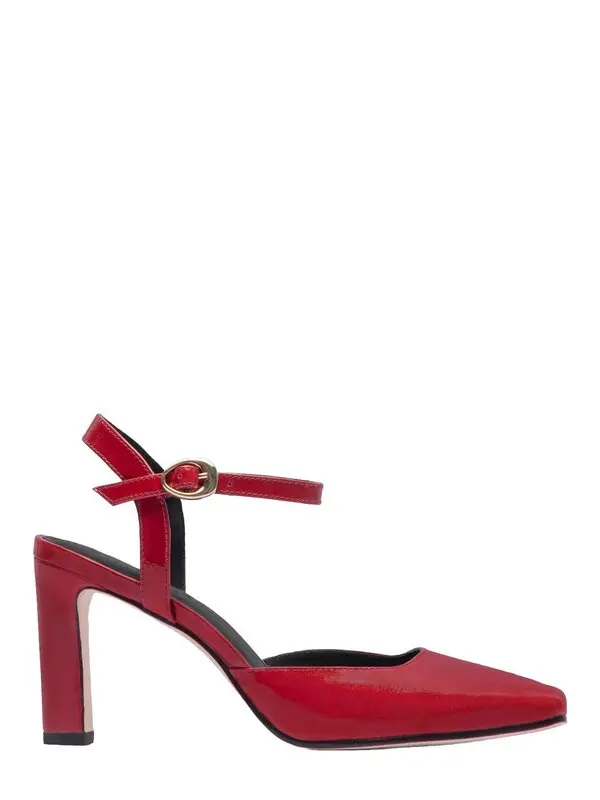 Bernardo Gama Mary Jane Pump - Red