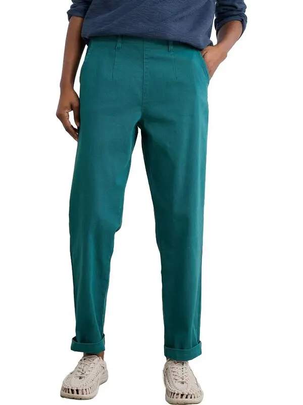 SEASALT CORNWALL Tapered Leg Pants - Kingfisher