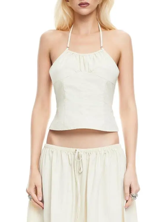 Lioness Sweet Escape Halter Top - Oyster