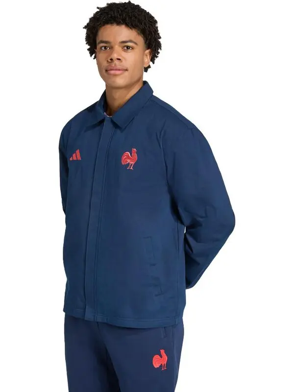 Adidas Ffr Travel Jacket - Collegiate Navy