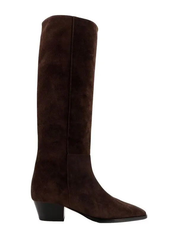 AeydĒ Medea Suede Boots - Brown