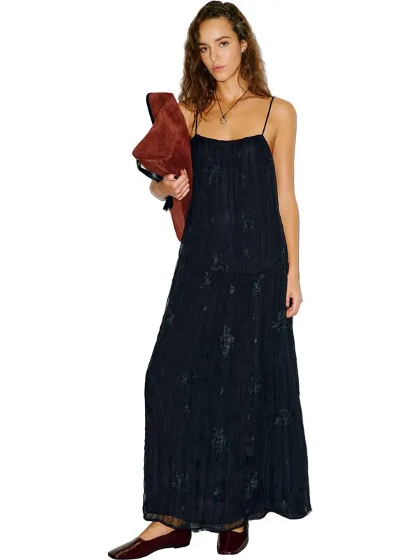 REFORMATION Alda Maxi Dress - Black