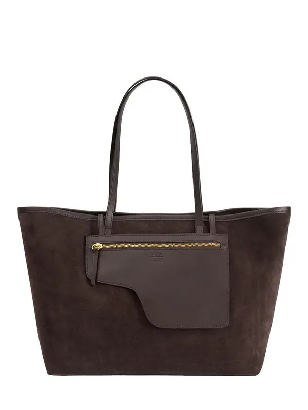 ATP ATELIER Eraclea Large Tote Bag - Walnut