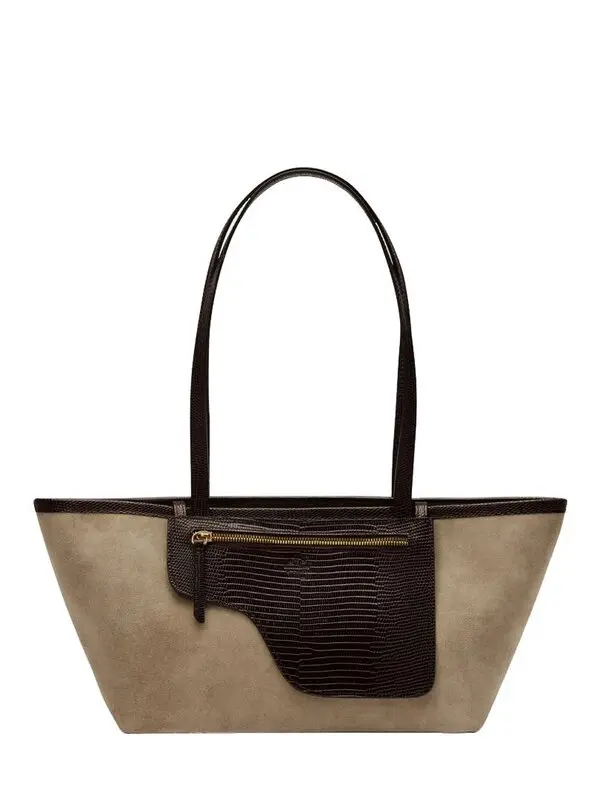 ATP ATELIER Gaiba Mini Tote Bag - Avena,walnut