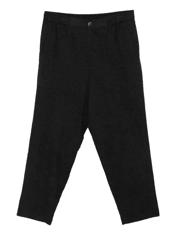 Barena Venezia Textured Trousers - Black
