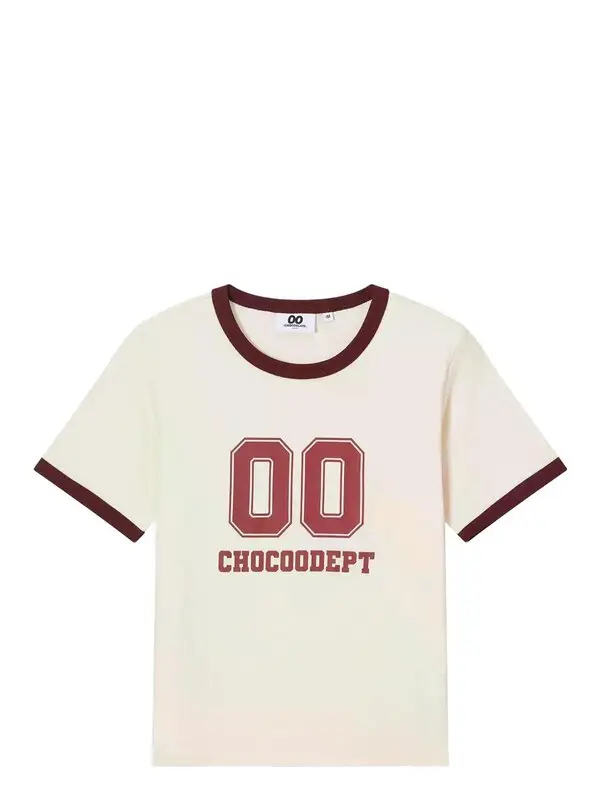 CHOCOOLATE Graphic T-shirt - Neutrals
