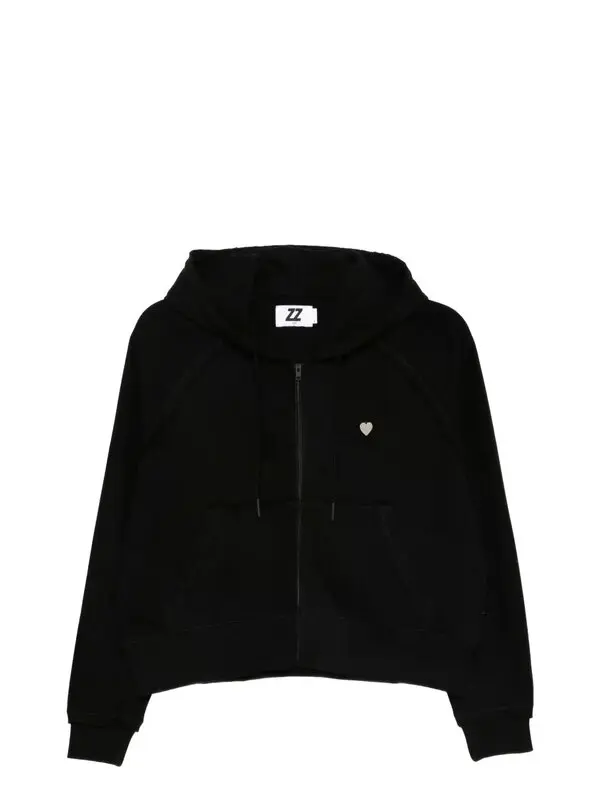 Izzue Cotton Hoodie - Black