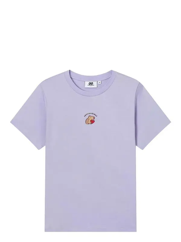 CHOCOOLATE Cotton T-shirt - Purple