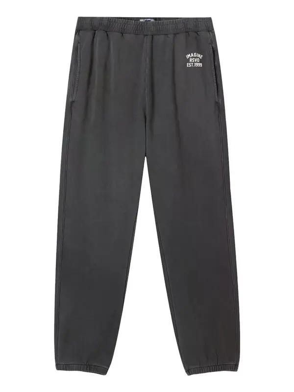 Izzue Elasticated-cuff Track Pants - Grey