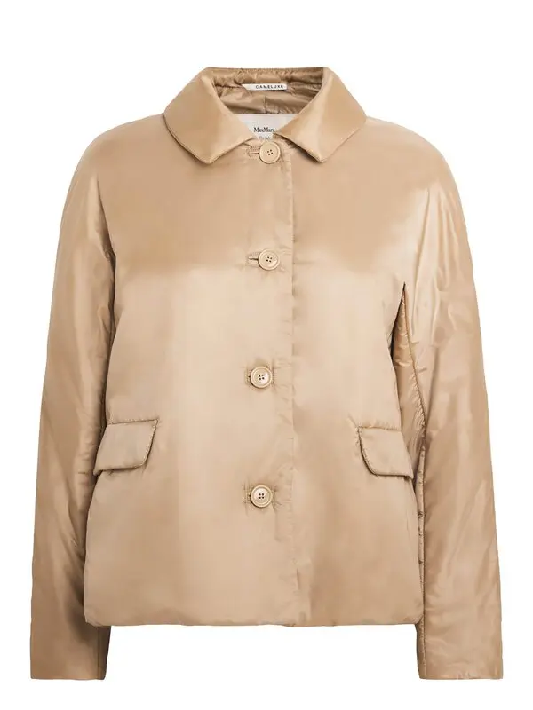 Max Mara The Cube Collared Jacket - Beige