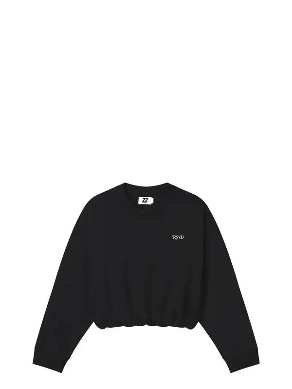 Izzue Embroidered Sweatshirt - Black