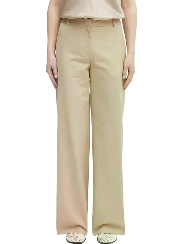 A.p.c. Margaret Cotton Trousers - Baa Beige