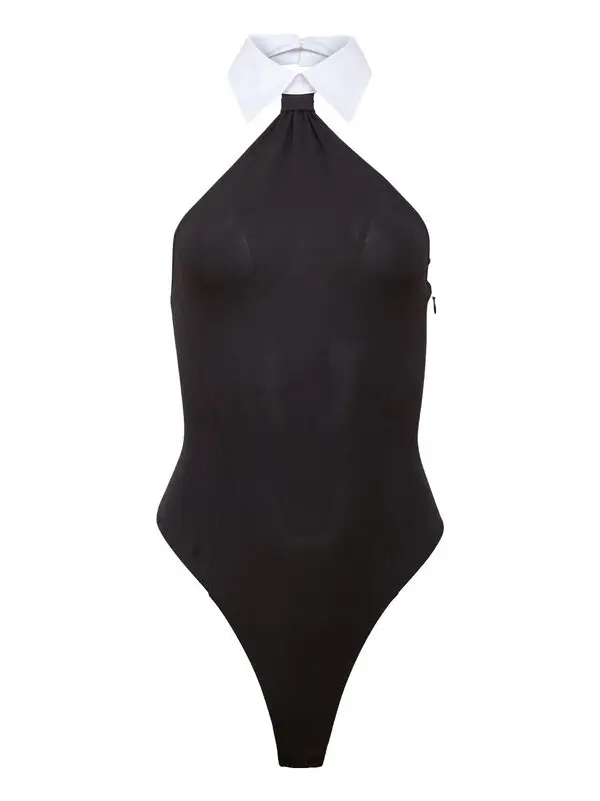 Fleur Du Mal Hannah Bodysuit - Black