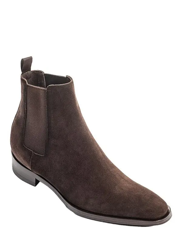 To Boot New York Leather Chelsea Boots - Dark Brown