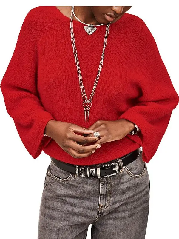 Ba&sh Isaac Sweater - Red