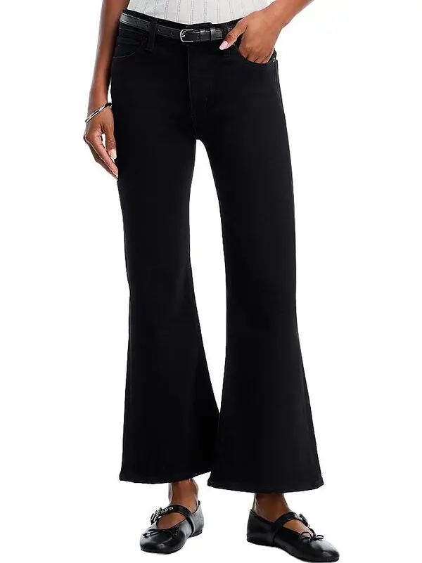 FRAME The Pixie Icon Ankle Jeans - Black