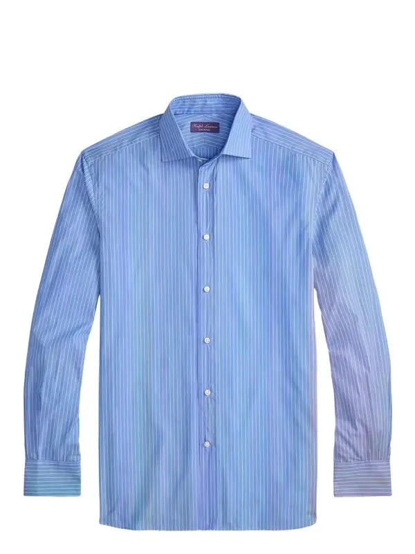 Ralph Lauren Purple Label Striped Shirt - Blue