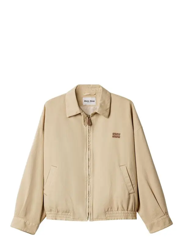 00s Miumiu archive leather ＆denim jacket 00s Miumiu archive leather ＆denim jacket Miu Miu leather