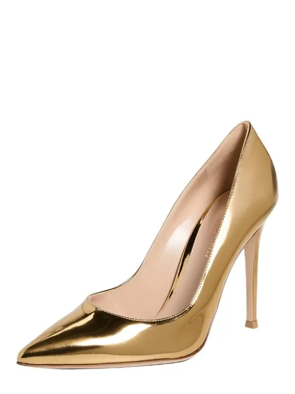 GIANVITO ROSSI Metal Pumps 105mm - Mekong