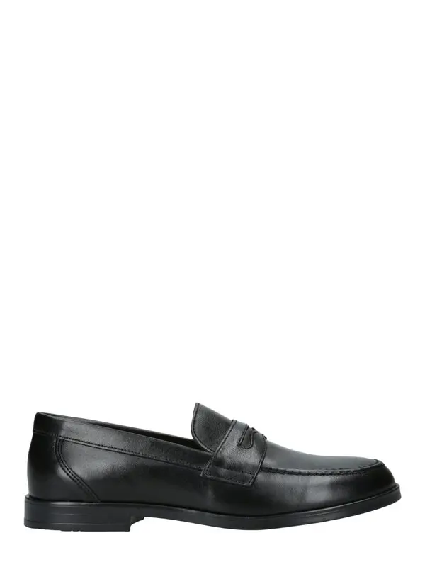 Trotters Leather Hugo Loafers - Black