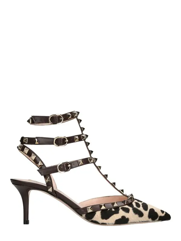 Valentino Garavani Rockstud 65 Pumps - Brown