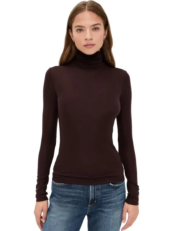 AGOLDE Pascale Turtleneck - Root